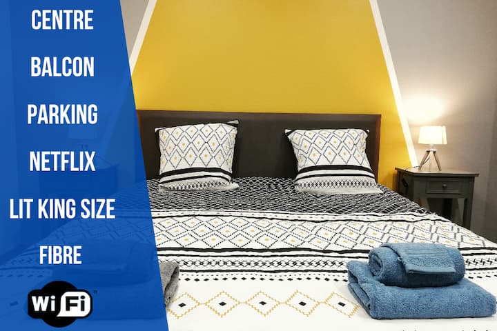 ★ Lucky Place ★ Parking ★ Centre ★ Balcon ★ - Colmar