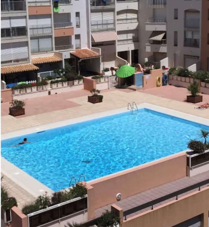 Centre Port Cap D'agde Studio Refait à Neuf - Agde