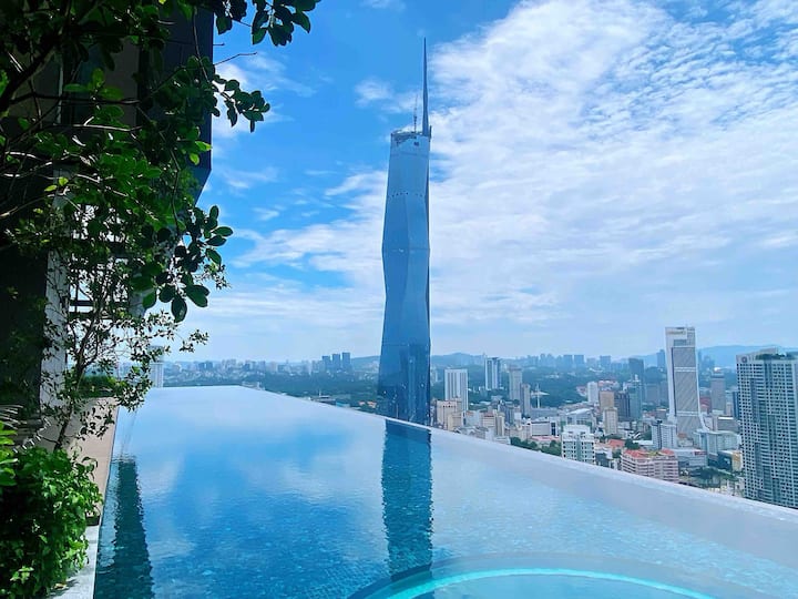 Infinity Pool/cozy 1br Face Klcc, Next Lalaport 8 - Kuala Lumpur