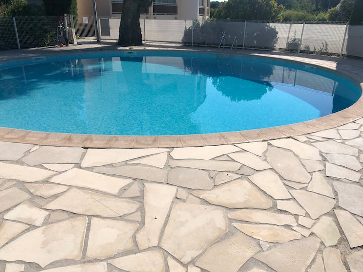 Charmant Duplex Dans Petite Résidence Avec Piscine - Cap Estérel