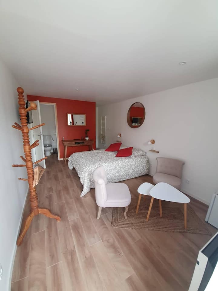Chambre Privée Style Bohême Au Domaine Des Lutins - Courseulles-sur-Mer