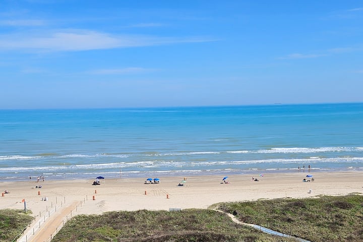 Beachfront Condo, Ocean Views, Family Friendly - South Padre Island, TX