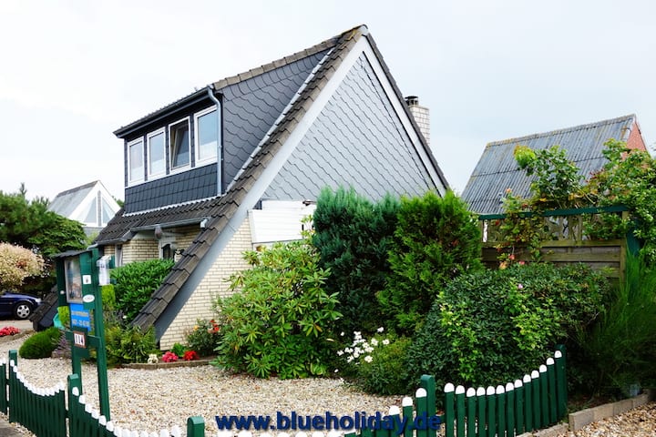 Strandnahes Haus Mit Grillecke Und Kaminofen Rw114 - Duhnen