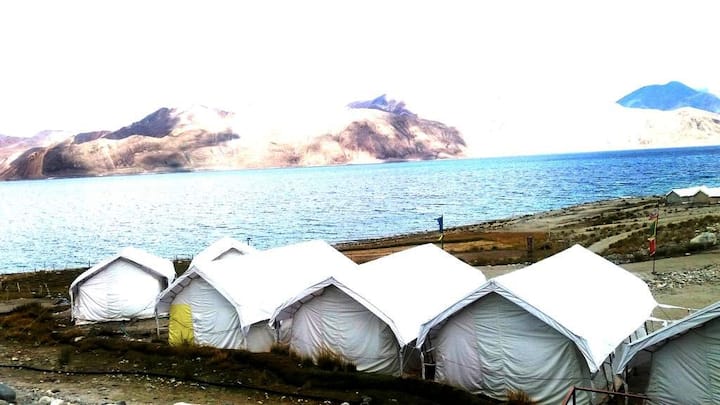 Tih Norling Camp-pangong - Pangong Tso