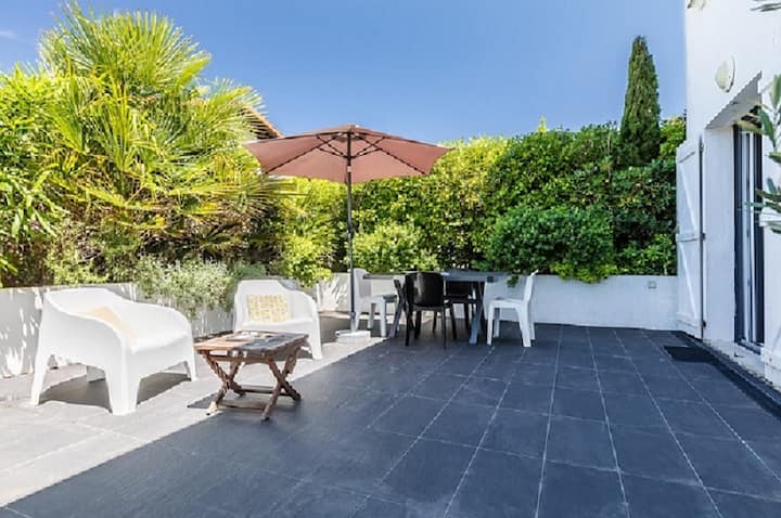 Studio Sur Terrasse Au Calme à 3 Km Des Plages - Anglet