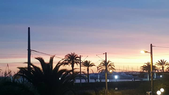 Beau 2 P Golfe Juan Avec Vue Mer Et Port - Antibes