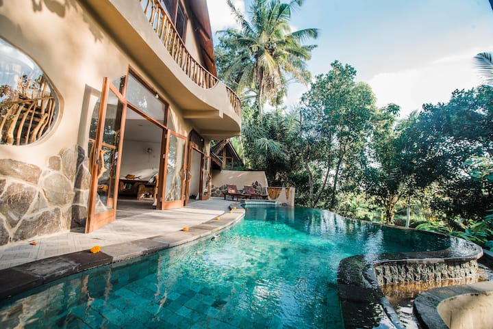 5br Nautilus Treehouse Private Quiet Amid Nature - Ubud