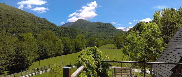Jolie Petite Maison Ariégeoise Proche Station - Oust