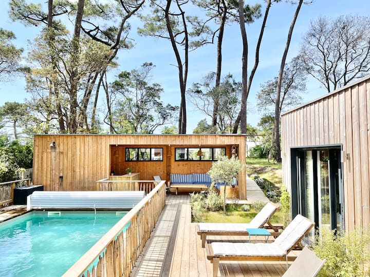 Les éCureuils : Villa Entre Forêt Et Océan (300m) - Tarnos