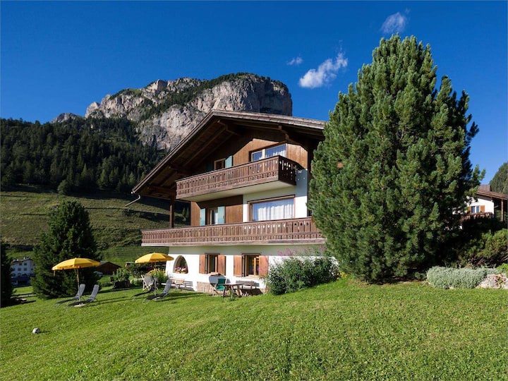 Große Gartenwohnung Haus Forelle - Selva di Val Gardena