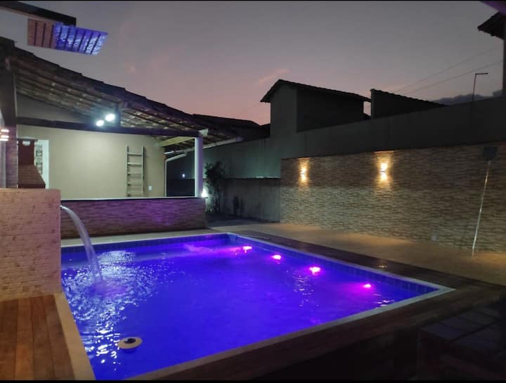 Casa De Praia Arborizada - Praia Grande