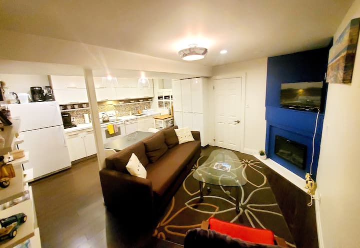 Tv Featured Basement Apartment In The Junction - Toronto