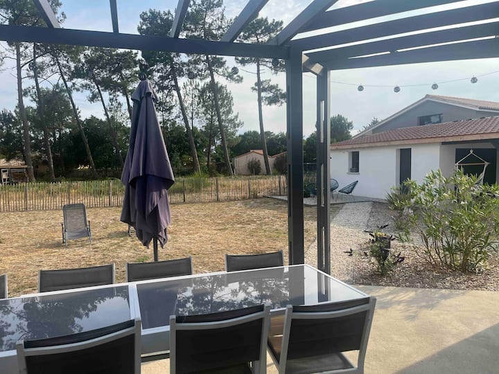 La Maison Du Bonheur à Montalivet - Montalivet les Bains