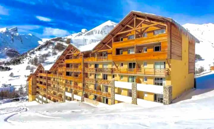 Superbe Appart 6 Pers Av Piscine Sauna - La Foux d'Allos