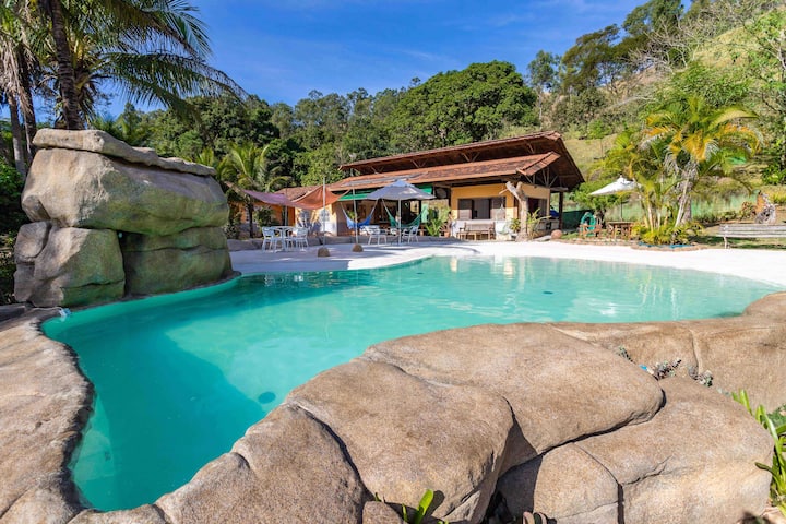Rancho Das Maritacas - Beach-style Pool Retreat - Brasil