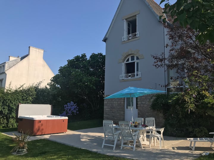 Maison Vue Mer Et Spa 10 Personnes (5 Adultes Max) - Plogoff