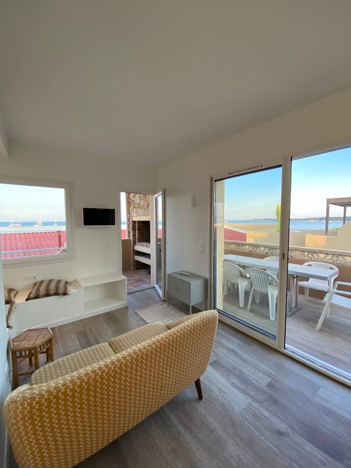 Appartement  Le Levant - Vue Mer 4 Pers. La Capte - Porquerolles