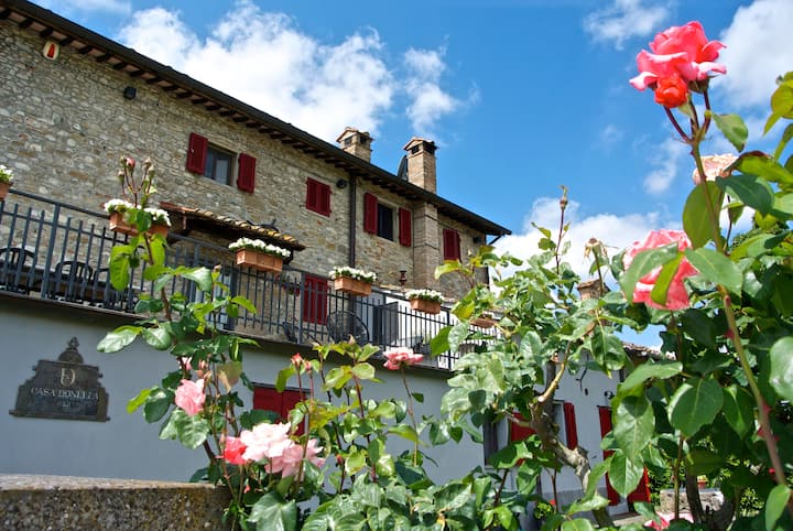 Casa Donella B&b 3, Campagna, Wifi, Vicino Arezzo. - Città di Castello