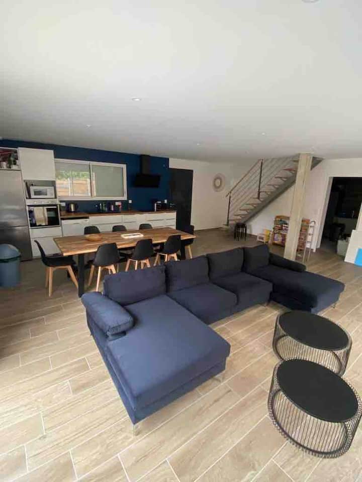 Gîte Climatisé Dune Et Plage +Piscine Jq’à 12 Pers - Saint-Hilaire-de-Riez
