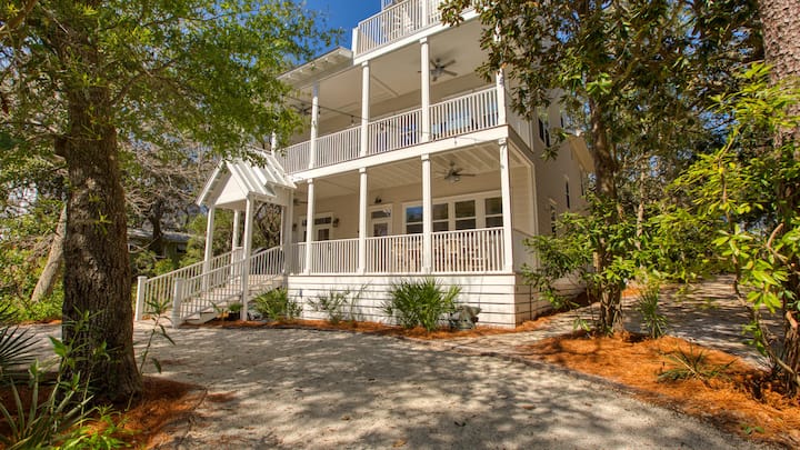 Sleeps 15 Heated Pool Walk To Seaside/beach - Watercolor, FL