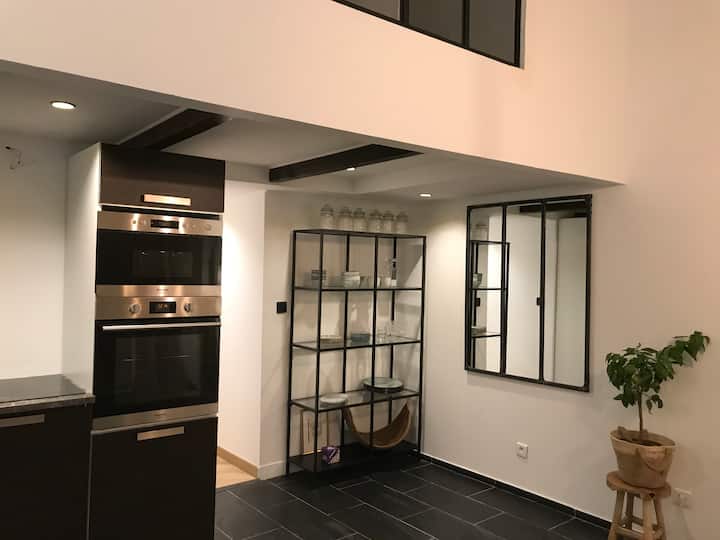 Stylish Loft 2 Bdr Apartement With Terrace - Fontenay-sous-Bois