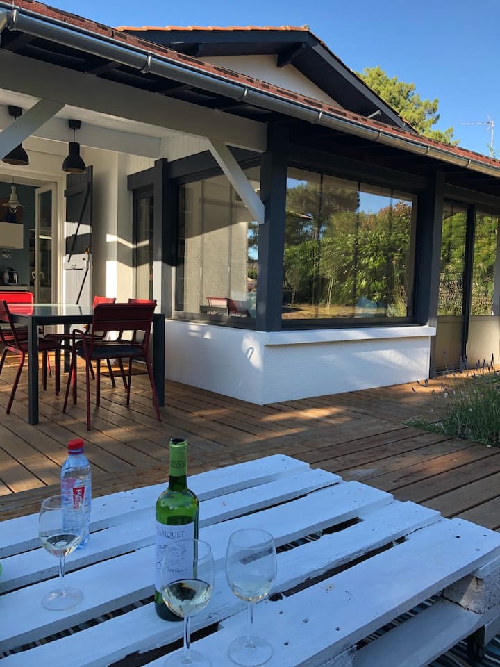 Maison Aux Abatilles Sous Les Pins. - Arcachon