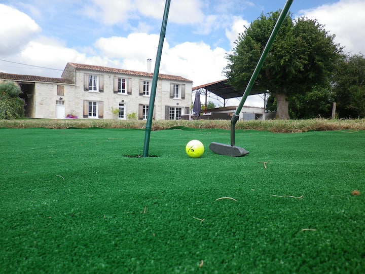 Maison De Campagne Avec Piscine ,Proche Océan. - Saintes
