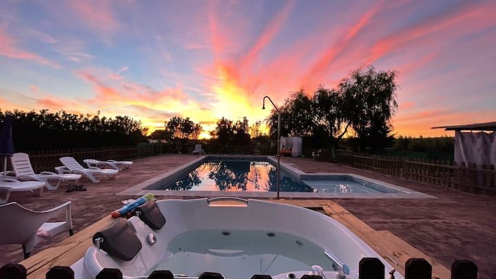 Casa Rural Chavascat Con Piscina Y Jacuzzi Privado - Ciudad Rodrigo