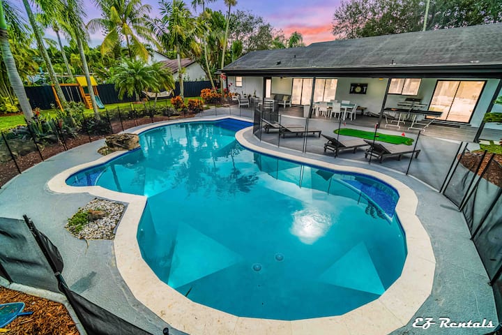 Tropical Miami Oasis Bbq/ Pool/games And More - Florida Keys