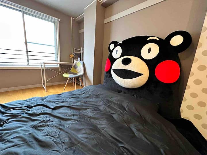 004.kumamon Room - Kumamoto