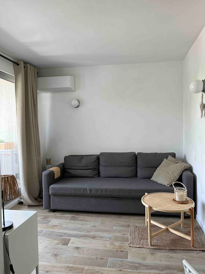 Appart Avec Terrasse+ Plage Et Port à 1min+parking - Mauguio
