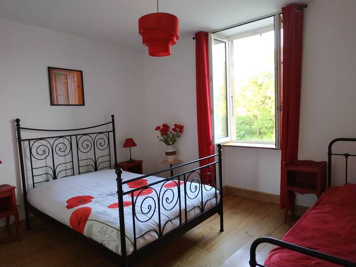 Chambre D'hôte Coquelicot Au "Moulin De Solaure" - Die