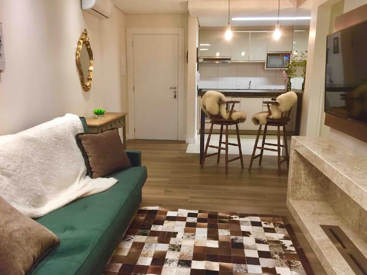 Gramado-apartamento Novo-perto Da Rua Coberta. - Gramado