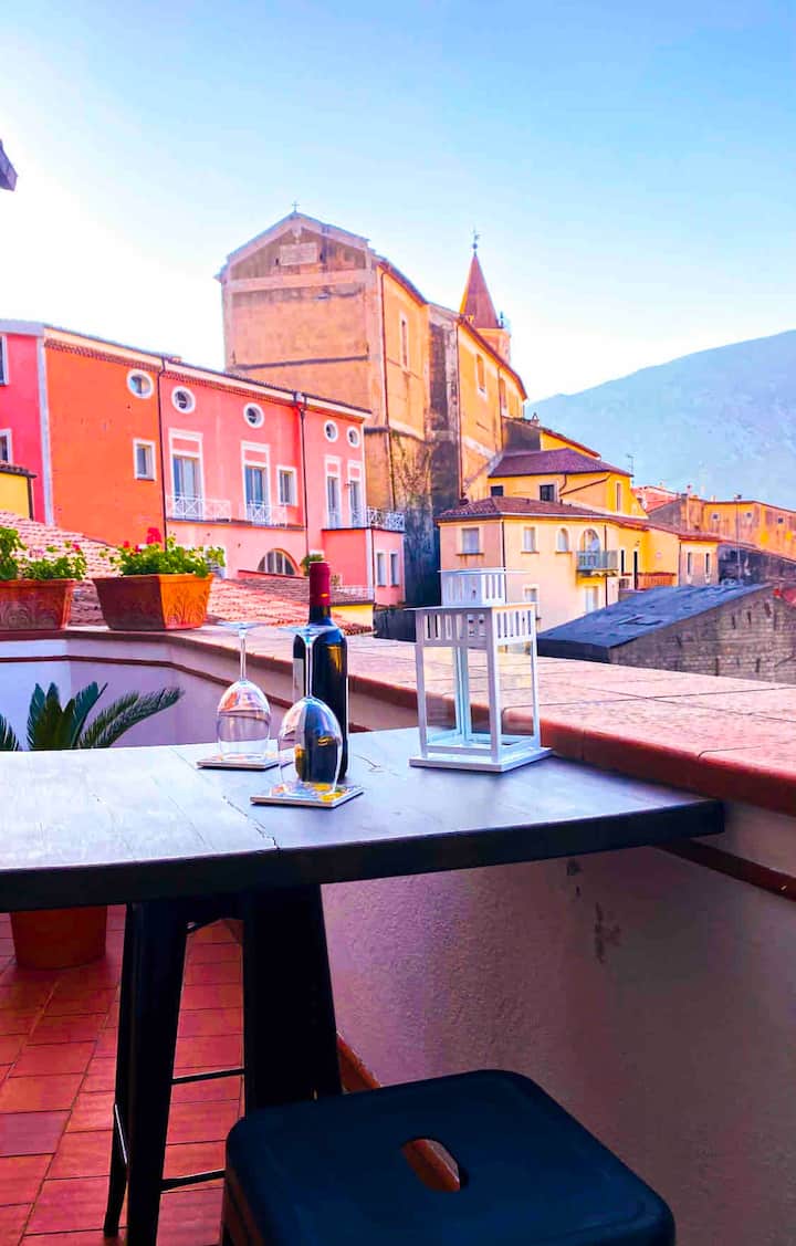B&b La Terrazza Sul Cielo Di Maratea - Suite - Tortora Marina