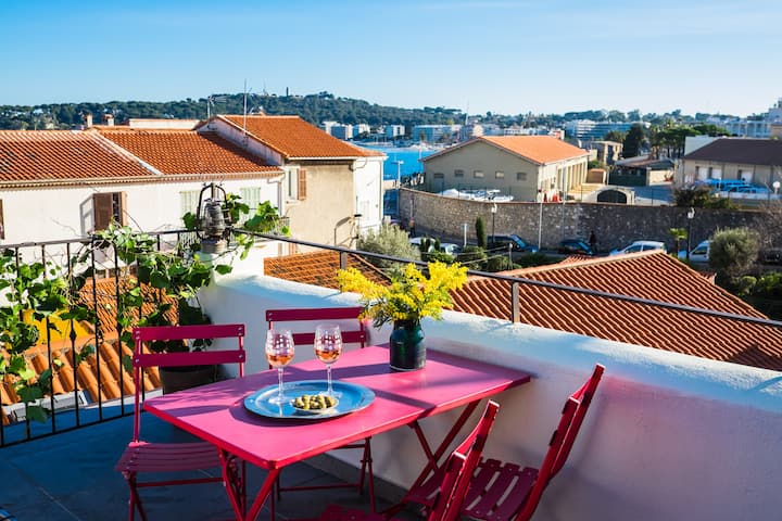 Superbe Loft  Vieil Antibes-belle Terrasse Vue Mer - Antibes