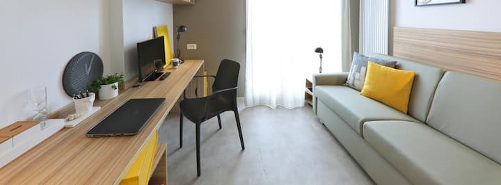 Studio Convivial Proche Centre Et Chu - Dijon