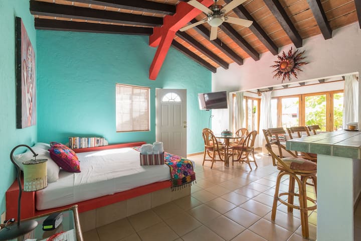 Beddamamasita Studio 150m Beach +Swimpool +Wifi - Bucerías