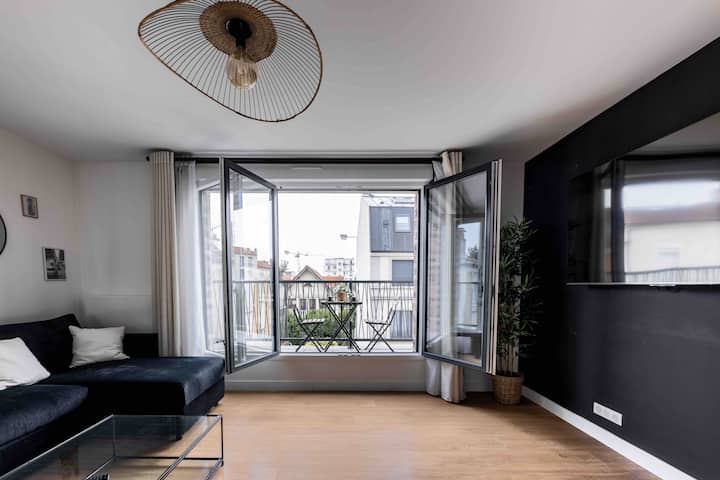 202 - 3 Pièces, Parking, 10mn Paris Et Aéroports - Ménilmontant