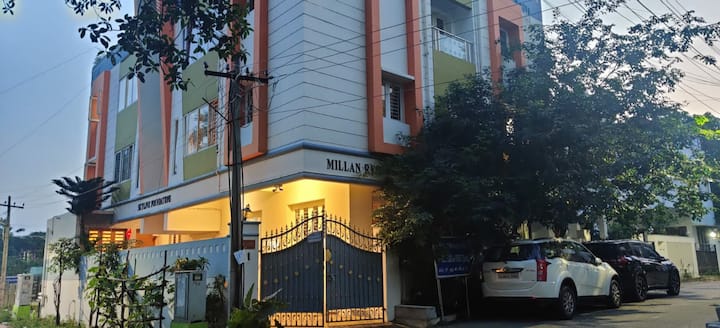 Millan Residence Happiness Suit Room With Kitchen - Chennai