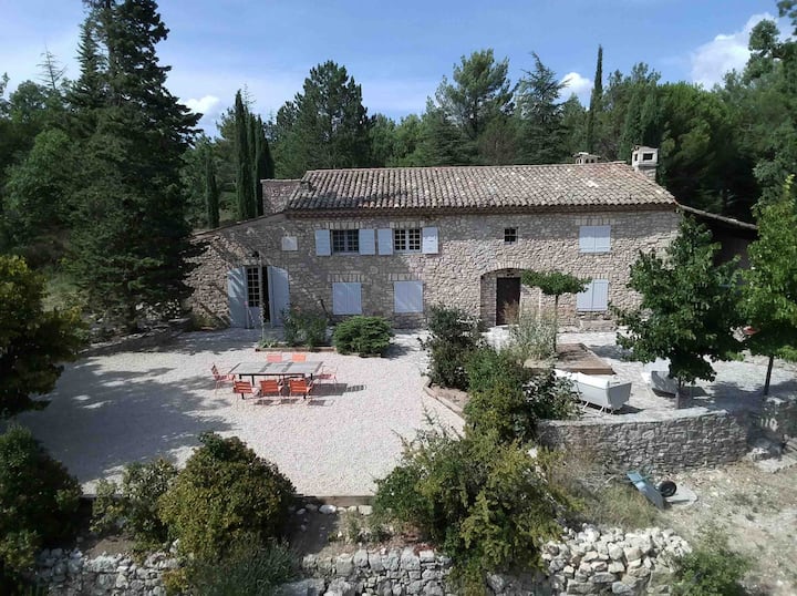 Ferme Provençale Dans Le Parc Naturel Du Luberon - Apt