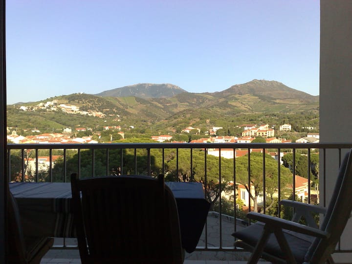 Vue Panoramique, 2min Plage/centre - Banyuls-sur-Mer