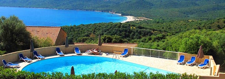 Maison T2 Piscine Corse Sud Proche Propriano - Serra-di-Ferro