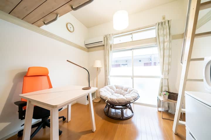 Private Bath & Kitchen Room Wifi /Bike Rental B103 - Asaka