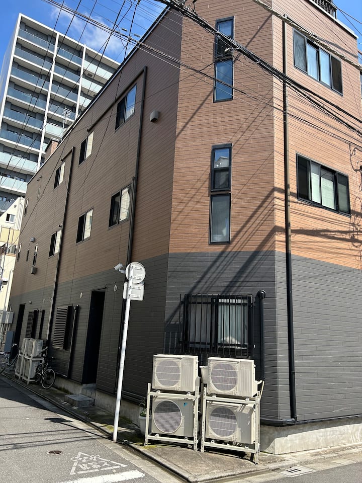 ②Ir11 Metro Station 8-min Walk, Downtown Apartment - Asakusa