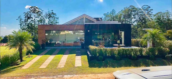 Casa Nova: Wi-fi, Piscina, Espaço Spa Zen Jacuzzi - Brasil