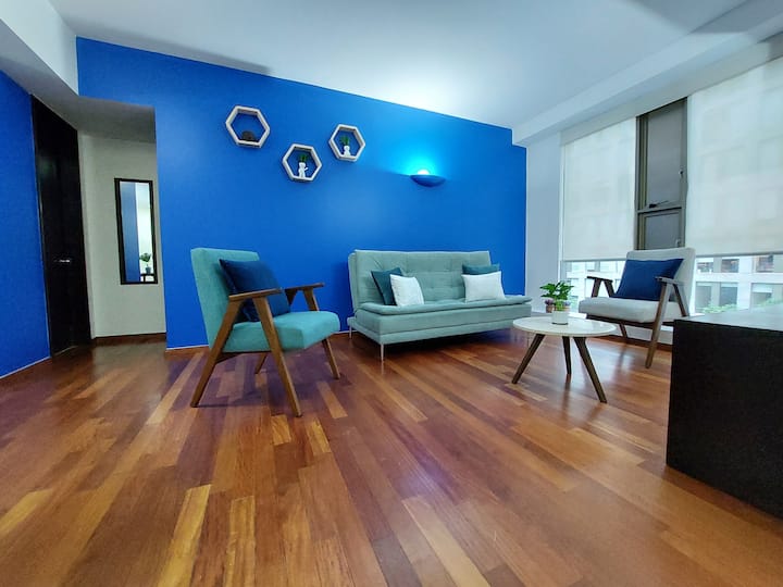 Lovely Apt & Courtyard View | Near Historic Center - Mexico City