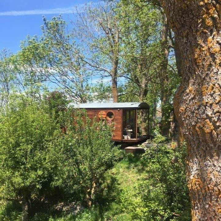 Roulotte Chaleureuse En Campagne D'auvergne - Saint-Germain-Laprade