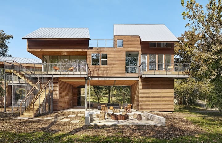 New Braunfels Riverfront Home With A View - New Braunfels, TX
