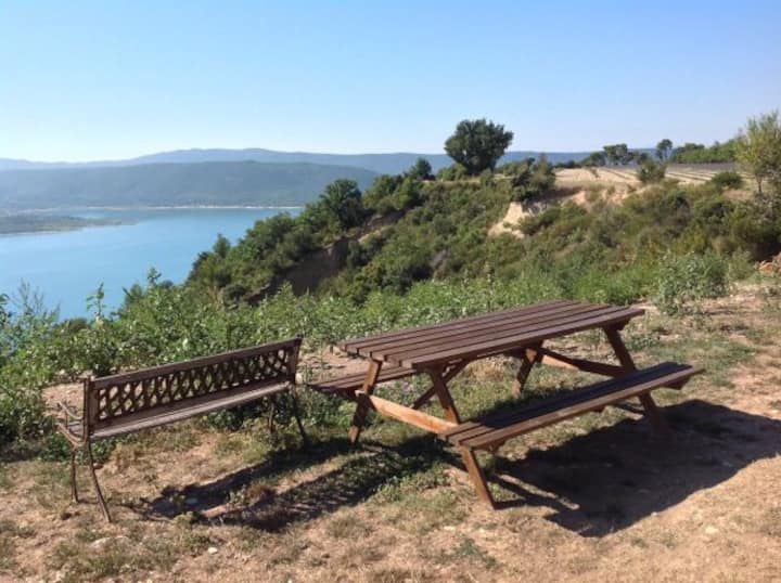 Gîte Côté Lavande Vu Panoramique Sur Le Lac - Moustiers-Sainte-Marie