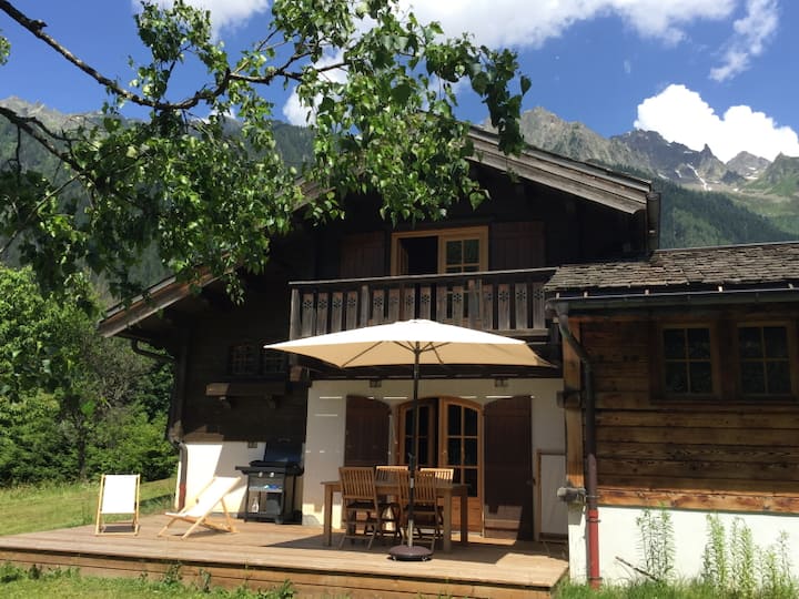 Chalet Cosy Au Calme Avec Vue Exceptionnelle. - Chamonix-Mont-Blanc
